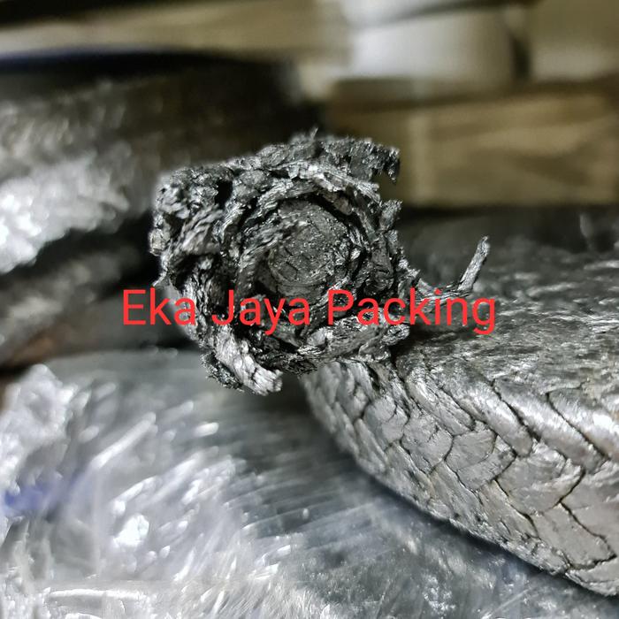 Jual Gland Packing Pure Graphite 1 1/4" inch ( Rames Packing 32mm x ...
