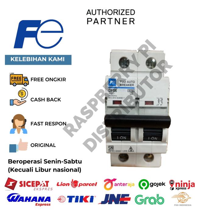 Jual FUJI MCB Miniature Circuit Breaker DF06 3P 32A 6kA DF06-3C32 ...