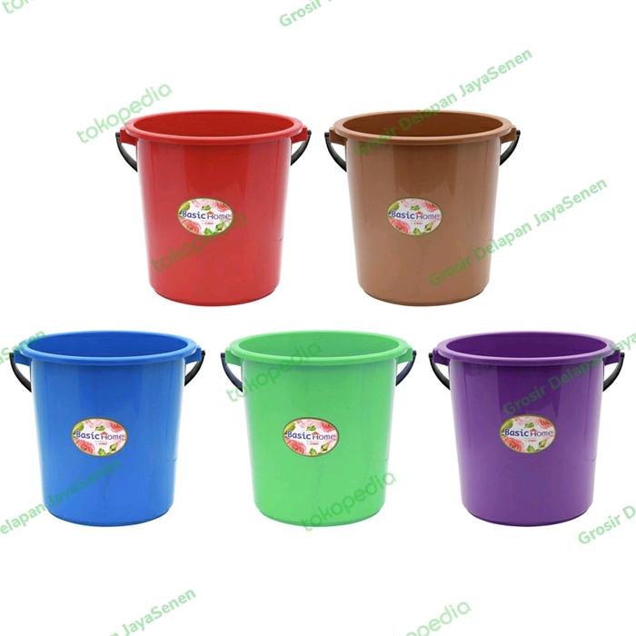 Jual Ember 15L LION STAR Basic Home/ Ember Plastik tanpa Tutup 4 Galon PL12 - Jakarta Pusat ...