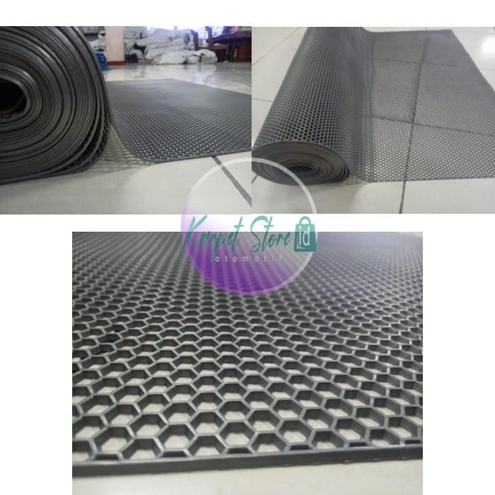 Jual KESET KARPET PVC ANTI SLIP HEXAGONAL ROL 15 METER X 120 CM 4MM ...