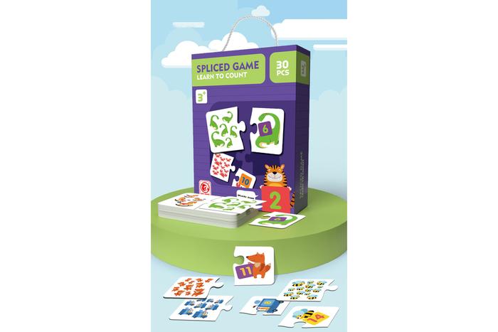 Promo Mainan Edukasi Puzzle Spliced Game Number HW23014930/Puzzel Angka ...