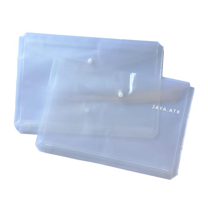 Jual MAP KANCING PLASTIK FOLIO F4 BENING POLOS 744SWPGA-F CLEAR KING ...