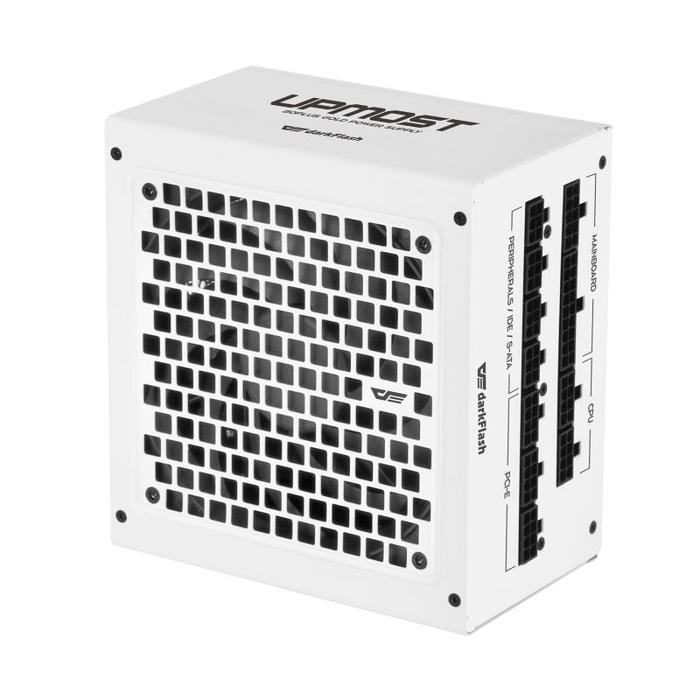 Promo darkFlash UPT 850W Gold Full Modular Power Supply White Cicil 0% ...