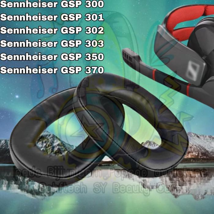 Jual Earcup/Earpad/Ear Cushion Sennheiser GSP 300 301 302 303 350 Busa Foam - Jakarta Barat ...