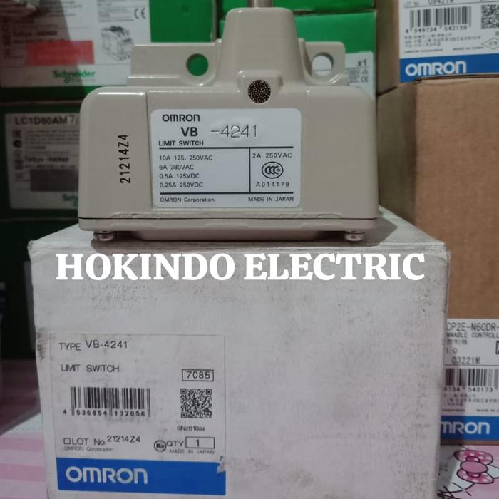 Jual LIMIT SWITCH OMRON VB-4241 VB4241 OMRON ORIGINAL MADE IN JAPAN /JEPANG - Jakarta Pusat ...