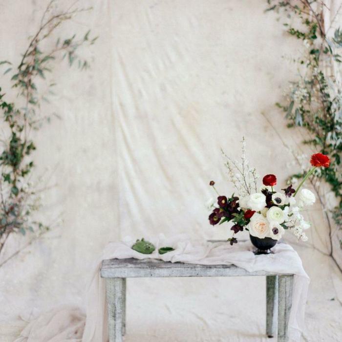 Jual Background Backdrop Layar Studio Abstrak light cream 3x5meter ...