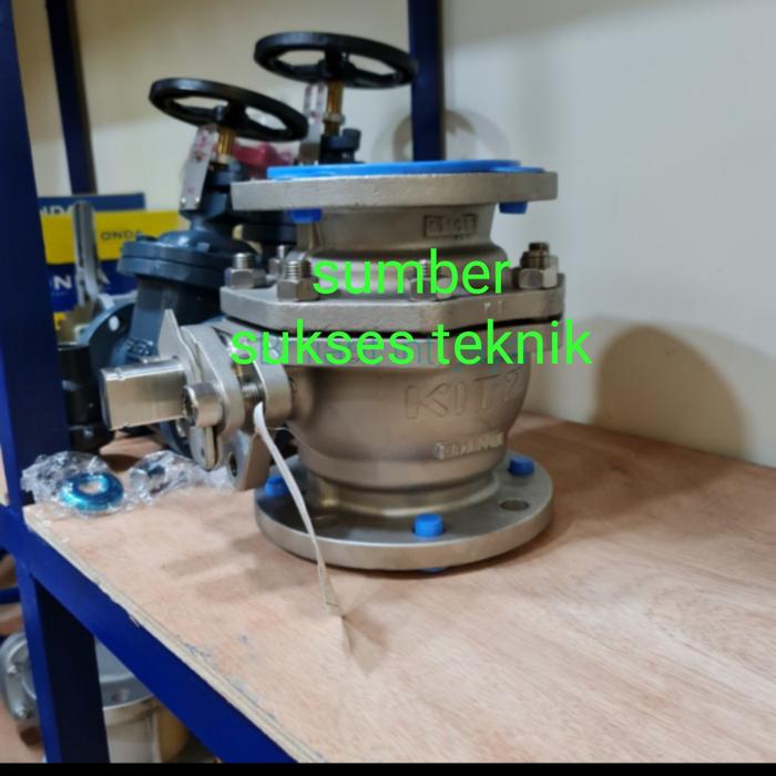 Jual Ball Valve Kitz Stainless steel 316 2"inch/ball valve flange kitz ...