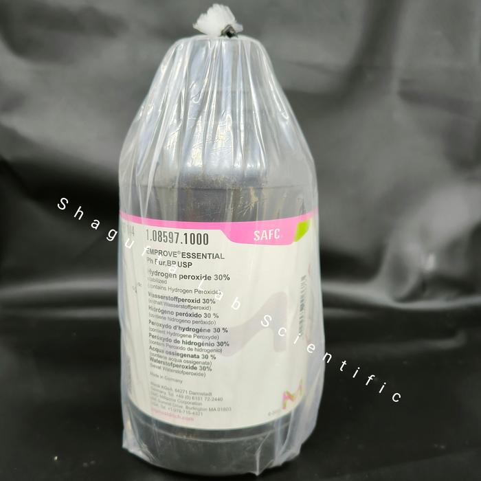 Jual HYDROGEN PEROXIDE 30% 1L M E R C K 108597 / H2O2 Hidrogen ...