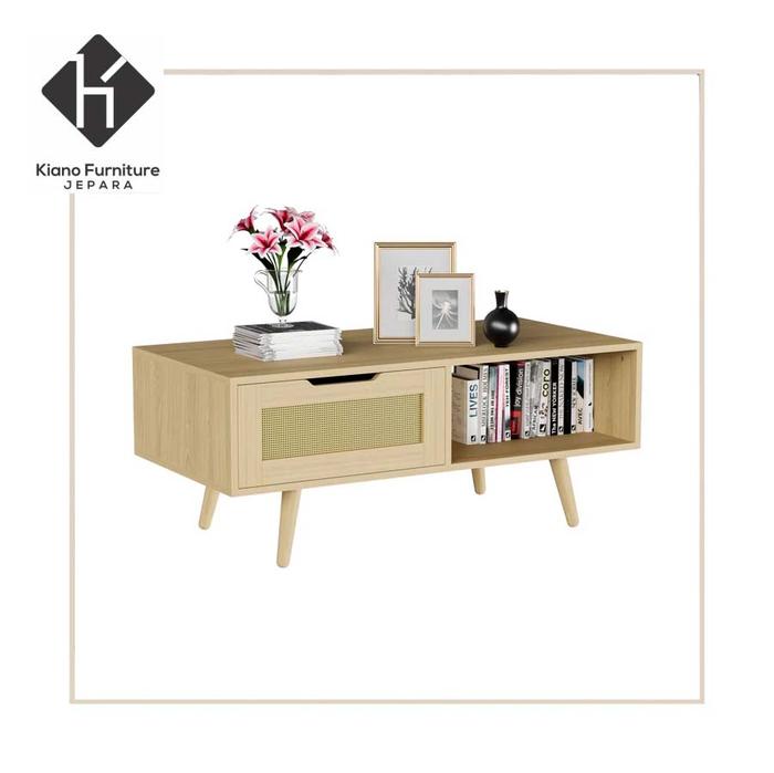 Jual Meja Kopi Minimalis Meja Tamu Kayu Jati Modern Coffee Table ...