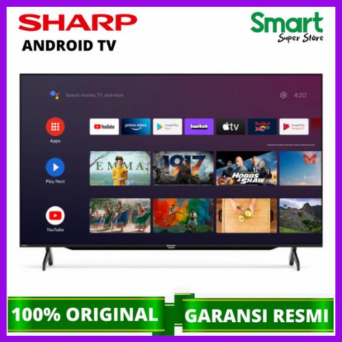 Promo SHARP Android TV 50 Inch 4K Ultra-HDR with Google Assistant 4T ...