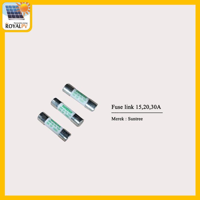 Jual Dc fuse link suntree 15a, 20a & 30a 1000V - 15A - Jakarta Barat ...