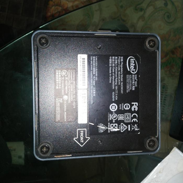 Jual Mini PC Intel NUC 5CPYH RAM 4GB HDD 500GB SECOND MULUS NORMAL ...