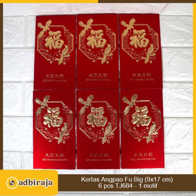 Jual Angpao Angpau Amplop Imlek 2024 Merah FU Big @6pcs TJ684 - 1 - Jakarta Utara - Adhiraja ...