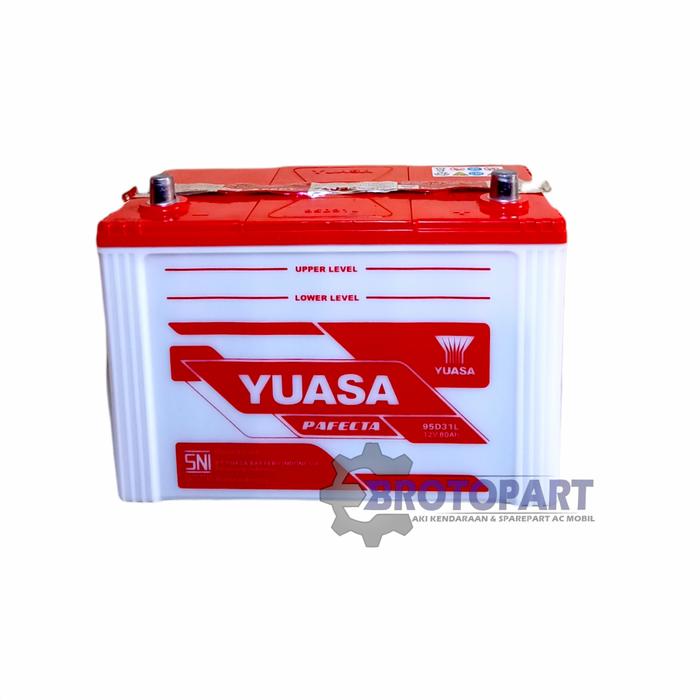 Jual Aki Mobil Yuasa 95D31L PF 12v 80Ah Original accu basah Yuasa Battery - Jakarta Timur ...