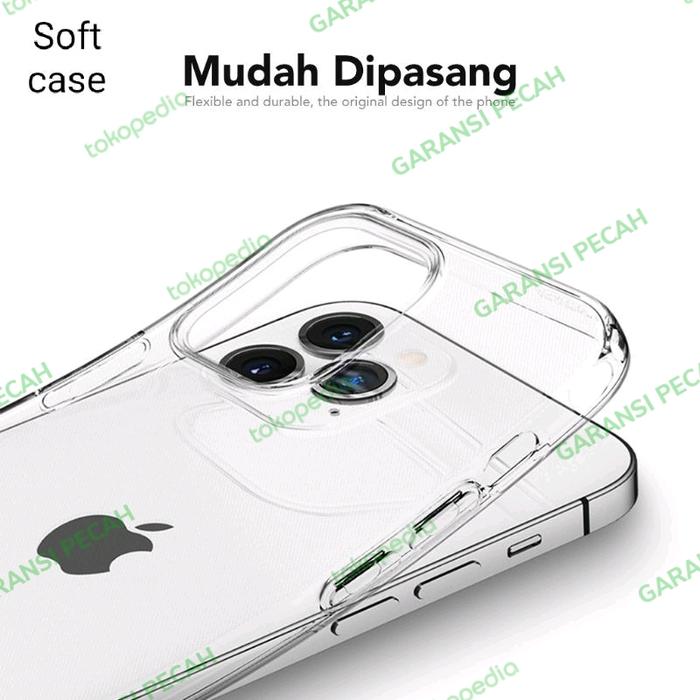 Promo IPHONE 11 Clear Soft Case TPU Casing Cover Transparan Jelly ...