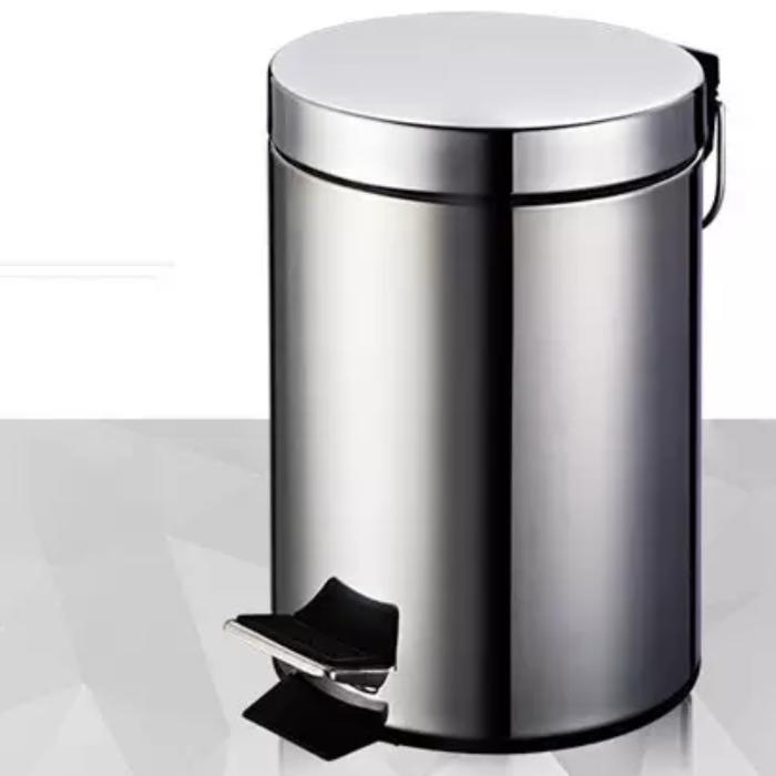 Jual Tempat Sampah Injak Stainless / Tong Sampah Injak Stainless 5L - Kota Cimahi - Stainless ...