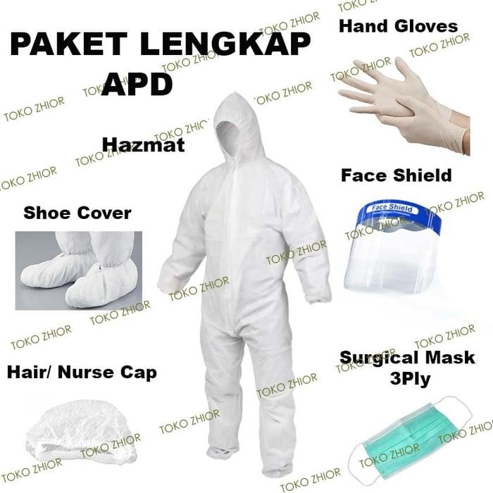 Jual APD LENGKAP ALAT PELINDUNG DIRI FULL SET STANDAR MEDIS - Kota ...