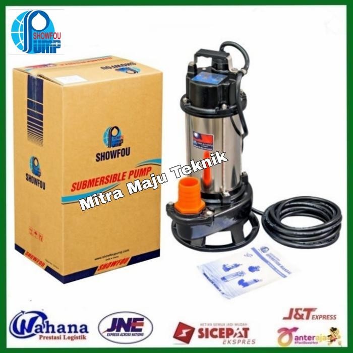 Jual Pompa Celup Air Kotor Limbah Showfou SS232N/232D 1,5KW 2HP 380V ...