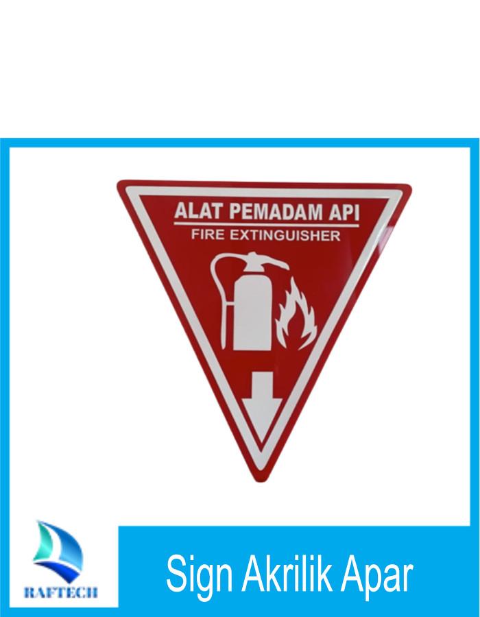 Jual Plang Papan Rambu Sign APAR Acrylic 35x35cm - Kota Bandung ...