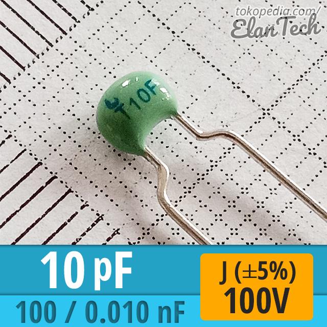 Jual 10pF / 100 MLCC Torch Ceramic Capacitor 10 pF Kapasitor ElanTech ...