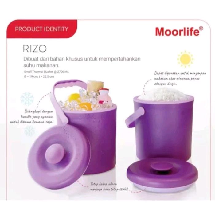 Jual Moorlife Rizo 2700ml Termos Nasi/es/ Buah Di Seller Shin Store ...