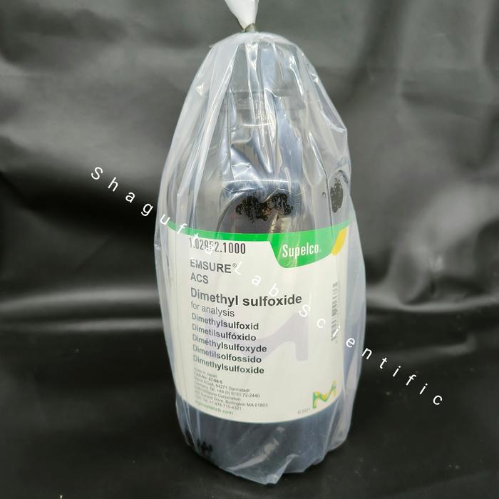 Jual DIMETHYL SULFOXIDE FOR ANALYSIS (DMSO), 1 LT, MERCK, 102952 - Kota ...