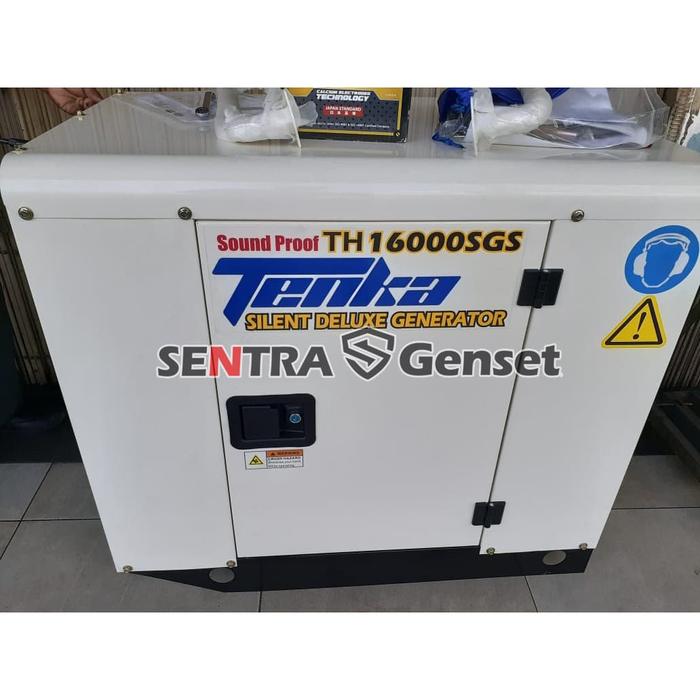 Jual Genset silent honda 15 KVA. Tenka TH 16000 SGS. 1 phase - Jakarta ...