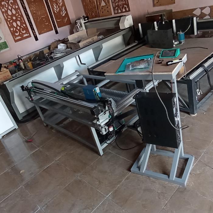 Jual mesin CNC Laser co2 40W area kerja 122x122 tanpa meja (DP20 ...