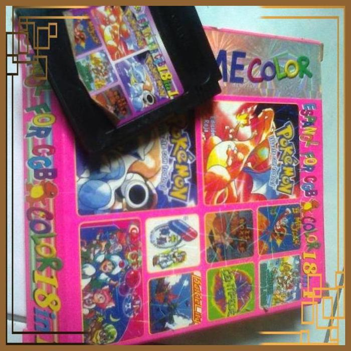 Jual [KHB] KASET GAMEBOY COLOR 18 IN 1 (ADA TETRIS,SPACE INVADER,BATTLE - Jakarta Barat ...