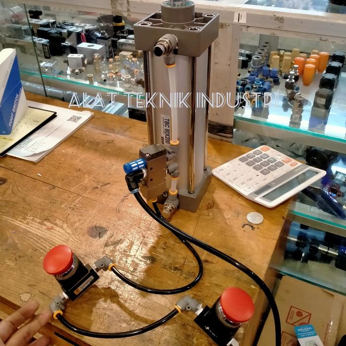 Jual Pneumatic set air cylinder press 80x200(PB Air Pilot) - Jakarta ...
