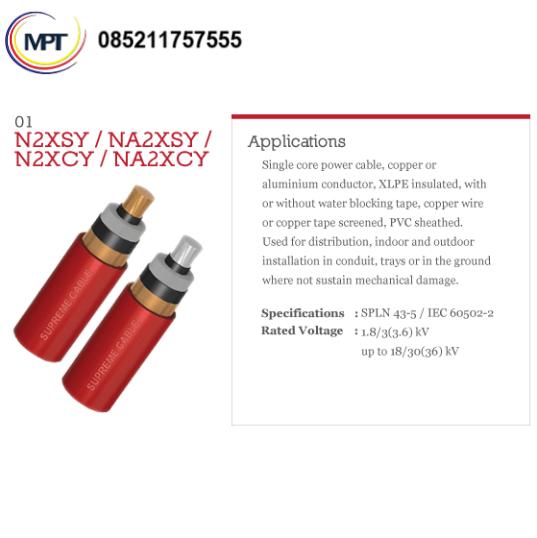Jual Kabel N2XSY 1x70mm Merk SUPREME - Jakarta Barat - Multi Power ...