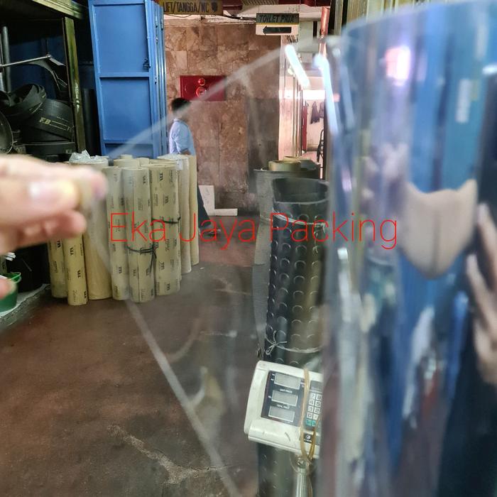 Jual Plastik PVC Mika Kaku Bening Meteran ( Tebal 0.20mm x Lebar 140cm ) - Jakarta Barat - EKA ...