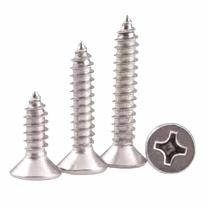 Jual Skrup FH 4 x 5/8" Stainless Tapping Screw FH SS #4 x 15mm Sekrup ...