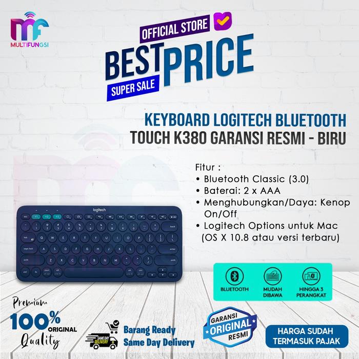 Jual Logitech Keyboard K380 & K380s Bluetooth Touch - Garansi Resmi ...