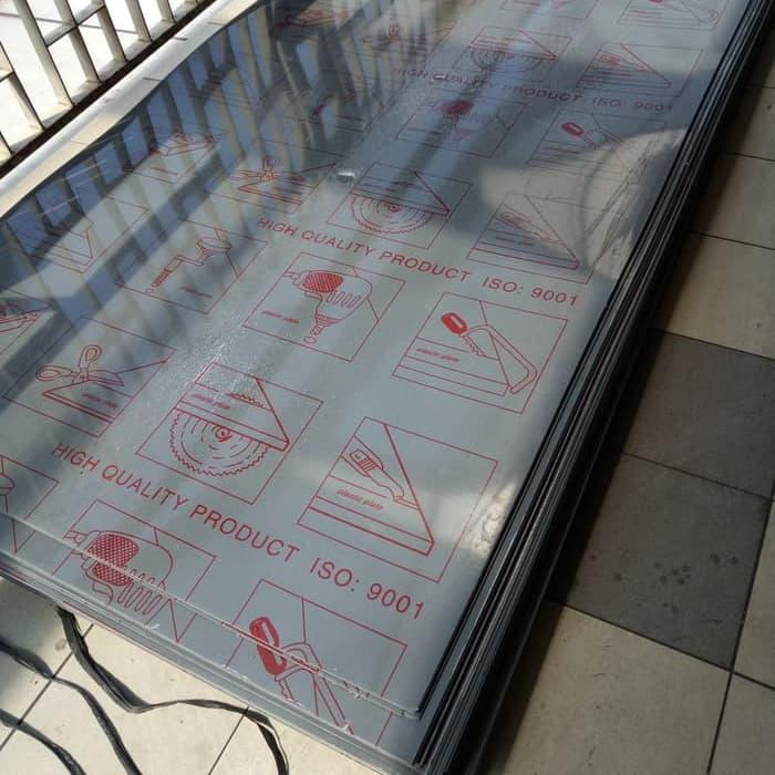 Jual plat pvc sheet grey 8mm x 1220 x 2440 ( pvc lembaran) - Jakarta ...