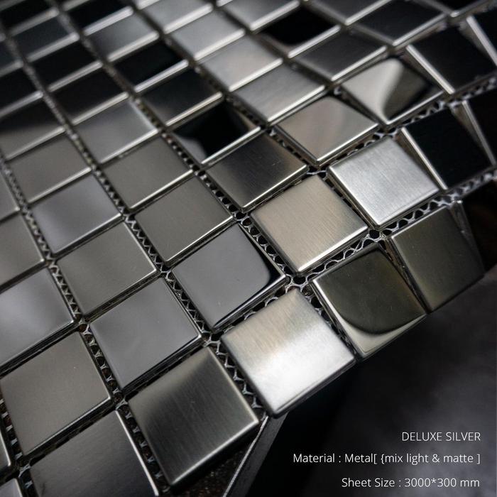 Jual Keramik Kitchen Set Dapur Minimalis Type Venus Deluxe Silver ...