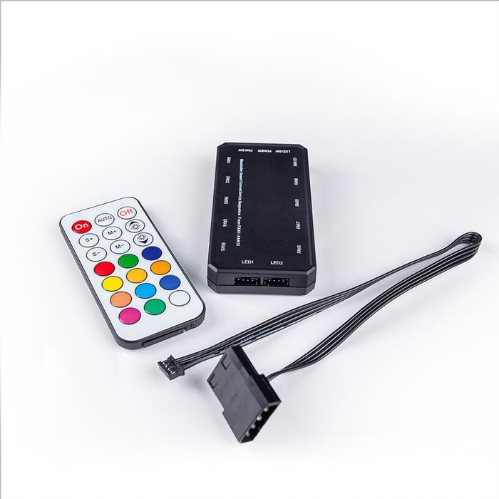 Jual PARADOX GAMING FLOWING RGB CONTROL BOX + REMOTE FOR FAN BRIGHT ...