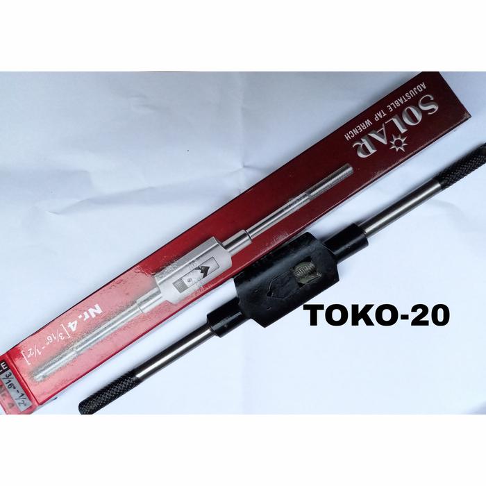Jual GAGANG HAND TAP 1/8 - 1/4 SOLAR / GAGANG TAP 1/8 - 1/4 INCH ...