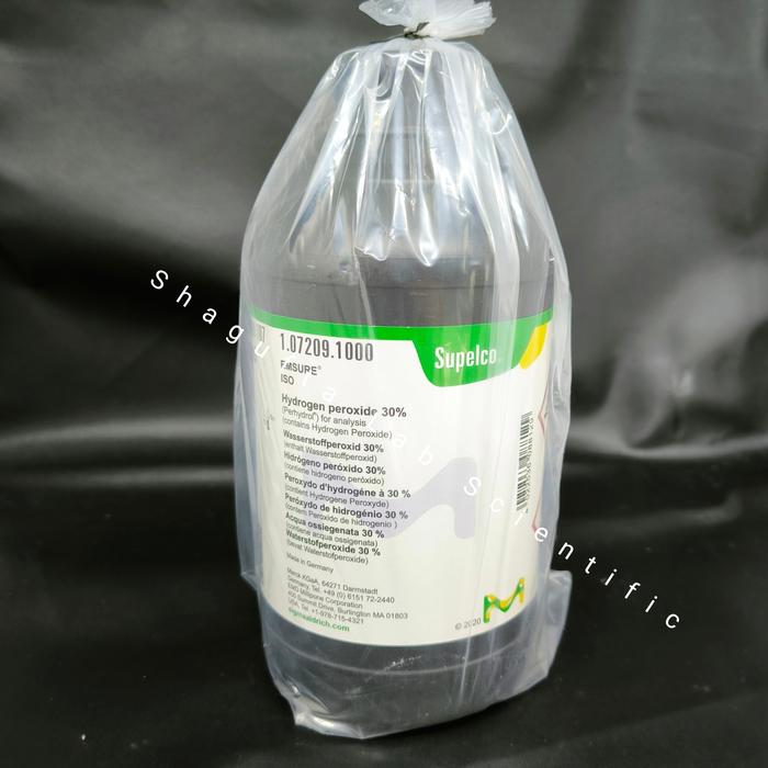 Promo HYDROGEN PEROXIDE 30% 1L Merck 107209 / H2O2 Hidrogen Peroksida ...
