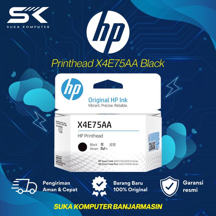 Jual HP Printhead X4E75AA Black Original - Kota Banjarmasin - Suka ...