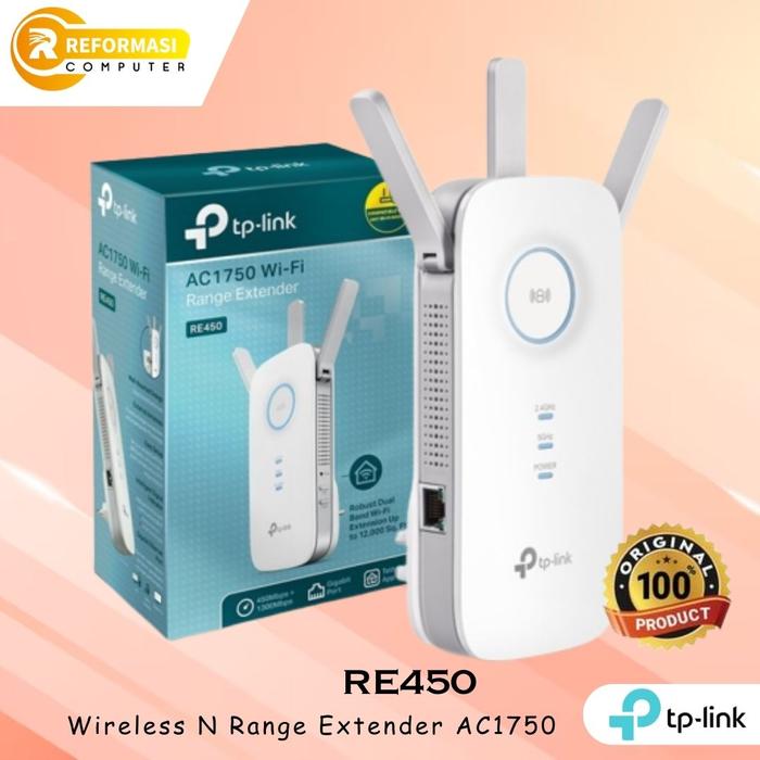 Jual Tp-link Re450 Ac1750 Dual Band Wifi Range Extender Di Seller ...