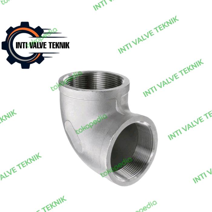 Jual Elbow / knee stainless steel drat dalam SS304 1 inchi - Jakarta Barat - Inti Valve Teknik ...