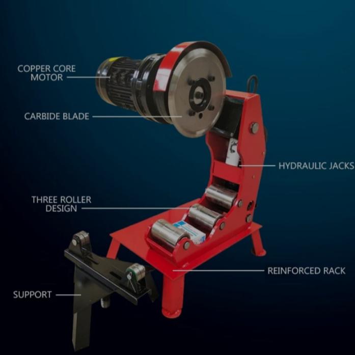 Jual Mesin pemotong pipa besi 12 "/pipe cutter machine/mesin potong ...