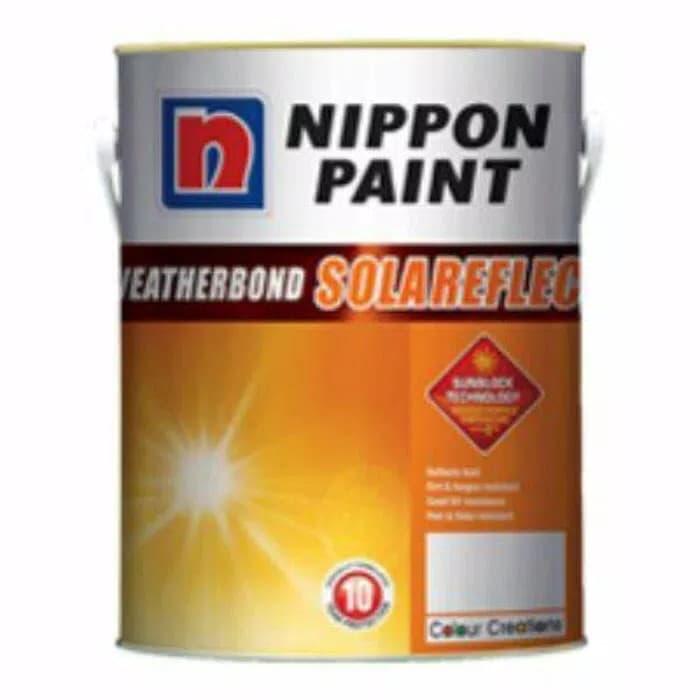 Jual CAT TEMBOK LUAR NIPPON WEATHERBOND SOLAREFLECT 475 barley white 2 ...