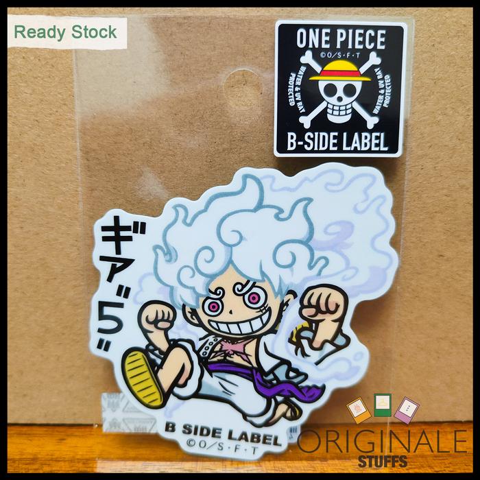 Jual B-Side Label One Piece Sticker Monkey D Luffy Gear 5 Gigant - Kota ...