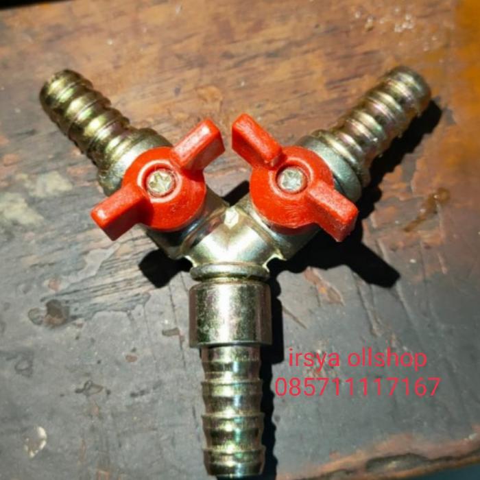 Jual kran cabang 3 Y selang gas LPG ball valve - Jakarta Pusat - sumber ...