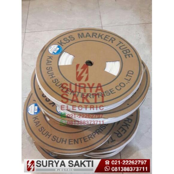 Jual Marker Tube KSS OMT 5.5 100Mtr / Roll Putih KABEL MARKER - Jakarta ...