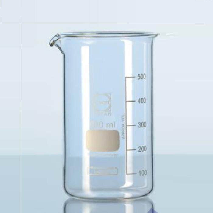 Jual BEAKER GLASS 250 ML GELAS KIMIA GELAS PIALA BEKER TALL FORM DURAN ...