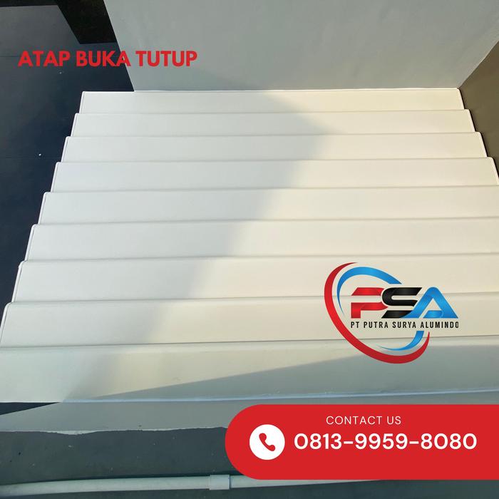 Jual atap buka tutup otomatis Lovera roovree sunlouvre - Jakarta Timur ...