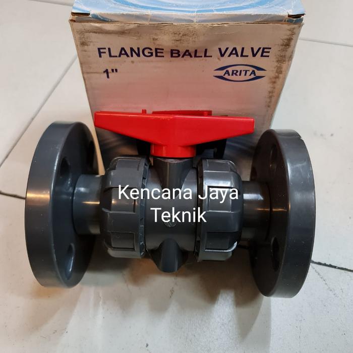 Jual Ball Valve / Stop Kran PVC Flange Jis 10k 2" inch DN50 - Jakarta Barat - KencanaJayaTeknik ...